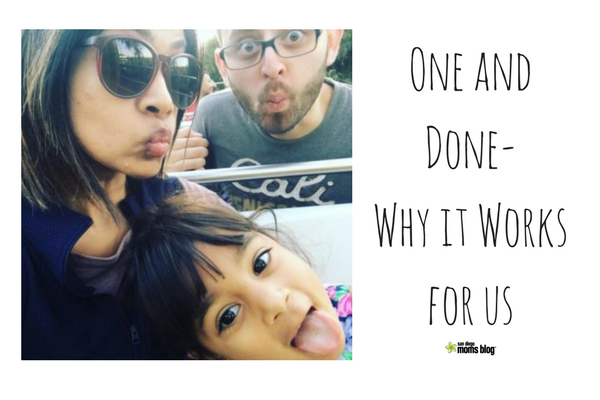Why we've decided to be 'One and Done' parents