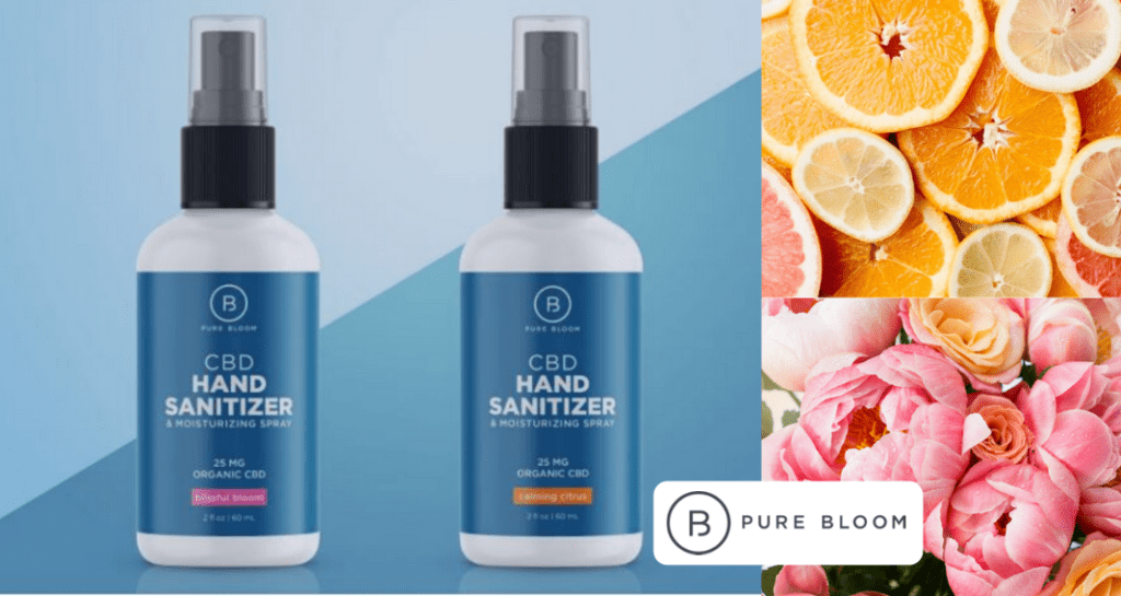 Pure Bloom CBD Launches a Moisturizing Hand Sanitizer